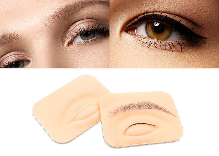 Mini 3d Surface Face Blank Eyebrow Practice Skin Silicone Microblading ...