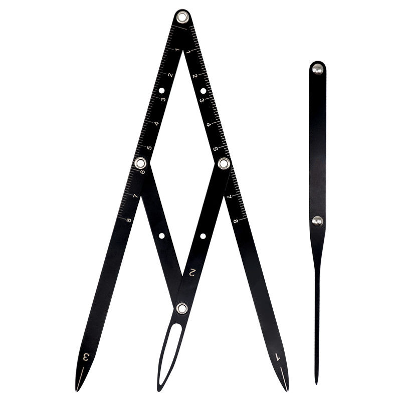 Eyebrow Golden Ratio Ruler Measuring Ruler Eyebrow Caliper Flexible ...