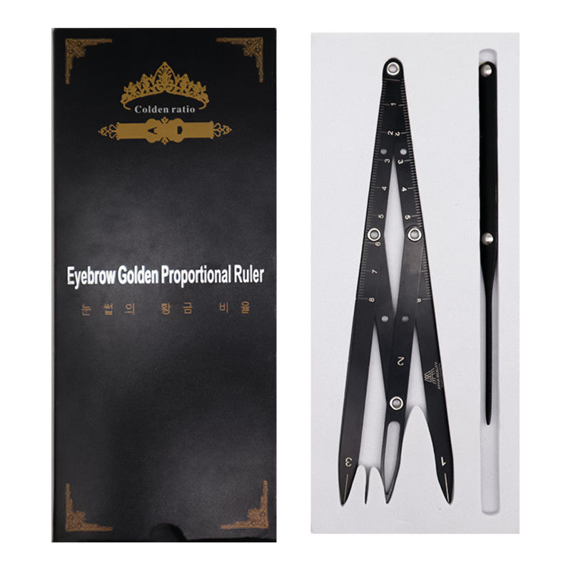 Eyebrow Golden Ratio Ruler Measuring Ruler Eyebrow Caliper Flexible ...