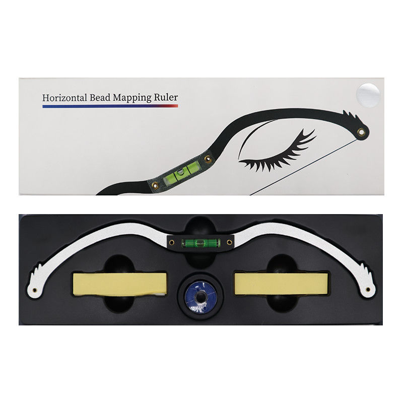 SS Microblading Eyebrow Mapping Ruler Tattoo Marker Line Ruler Brow ...