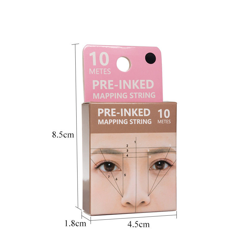 10M 20M Microblading Pre Inked Mapping String Thread Eyebrow Measure Positioning Tools
