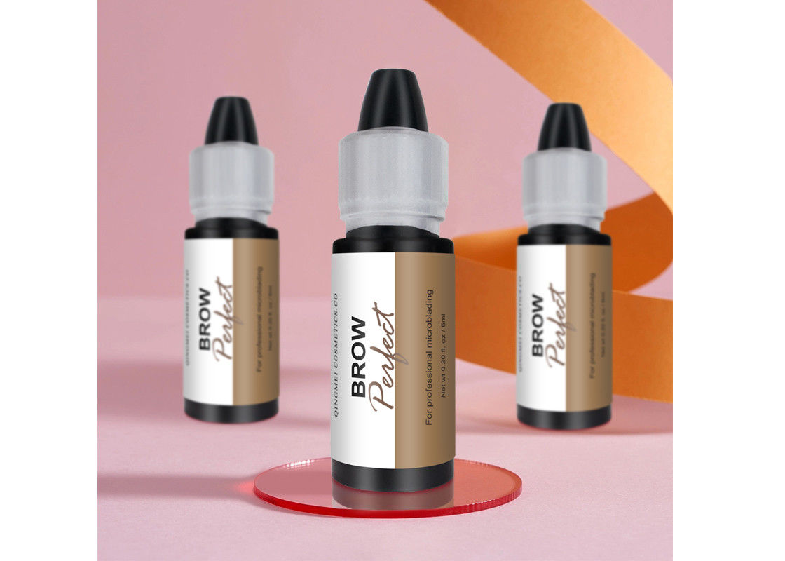 6ML Emulsion Permanent Makeup Pigments Eyebrow Cosmetics Tattoo Lip ...