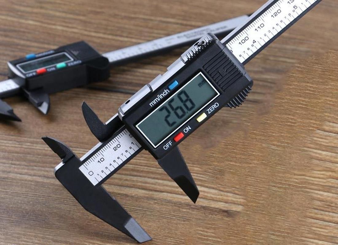 0.1 kg Digital Caliper With Screen 150 mm Micrometer Scale Ruler Auto ...