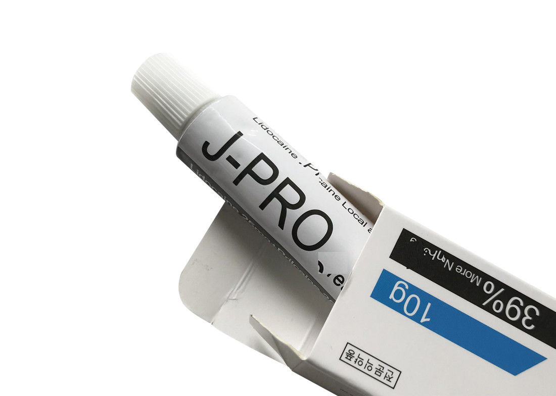 J-PRO 39.9% Numbing Tattoo Cream 10g Body Anesthetic Fast Semi ...