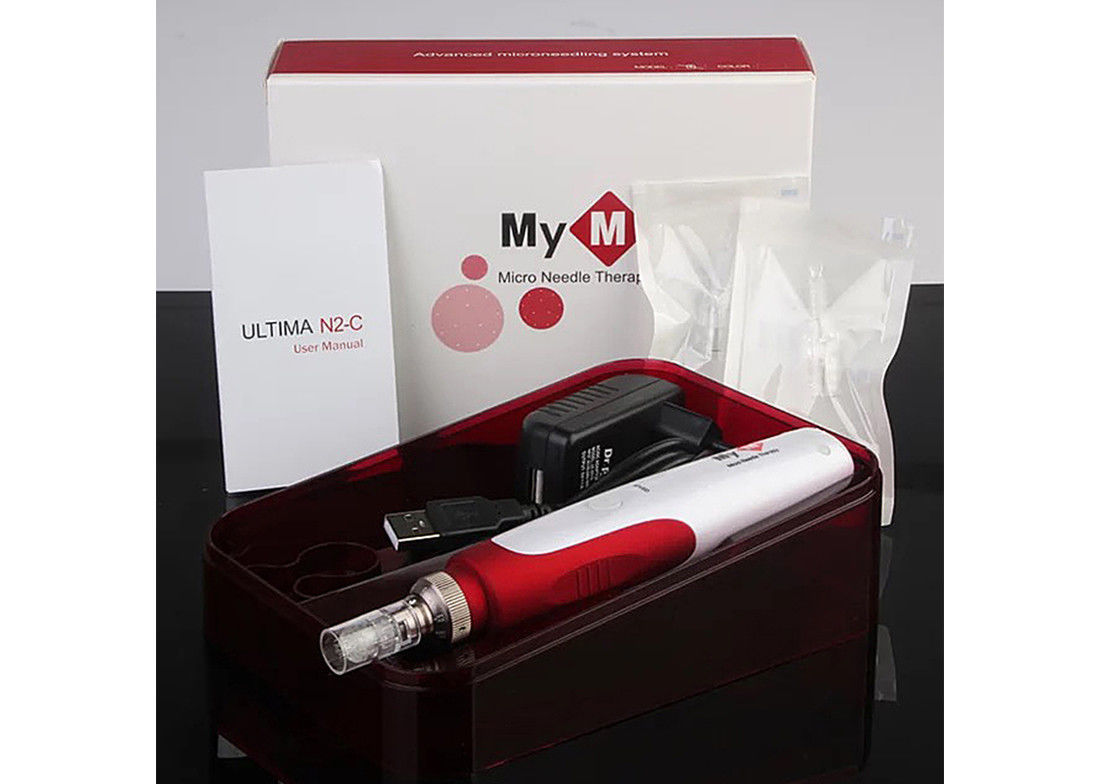 5 Levels MYM Electric Auto Derma Stamp Micro Needle Roller For Skin