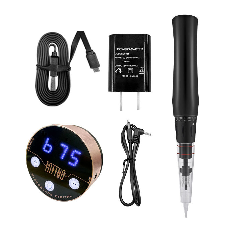 5V Rechargeable Digital Semi Permanent Makeup Machine Kit For Eyebrow ...
