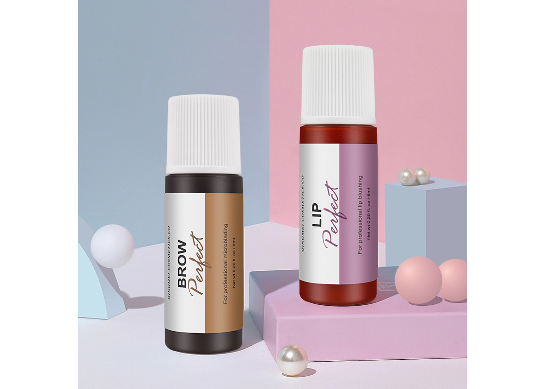 Long Lasting Permanent Makeup Pigments Microblading Colors Safety